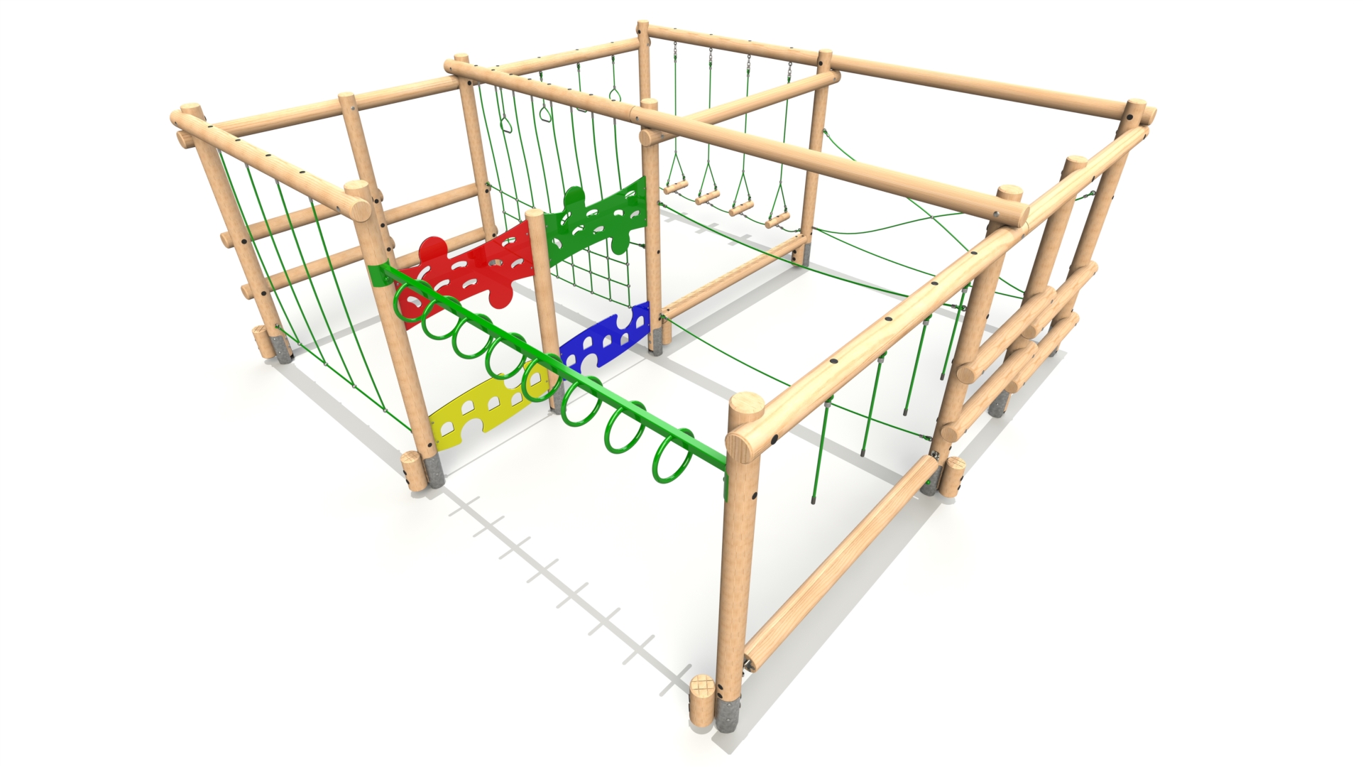 Timber Play Equipment | Natural Outdoor Playground Equipment